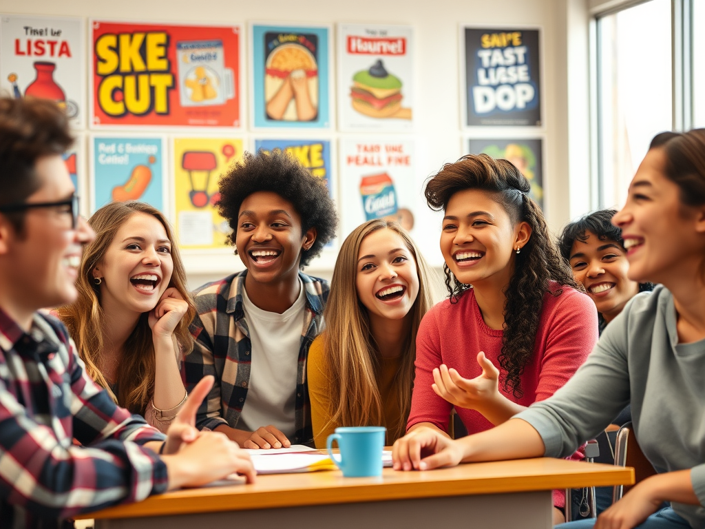 B2 Talking and Writing About Funny Ads - Serena's blog